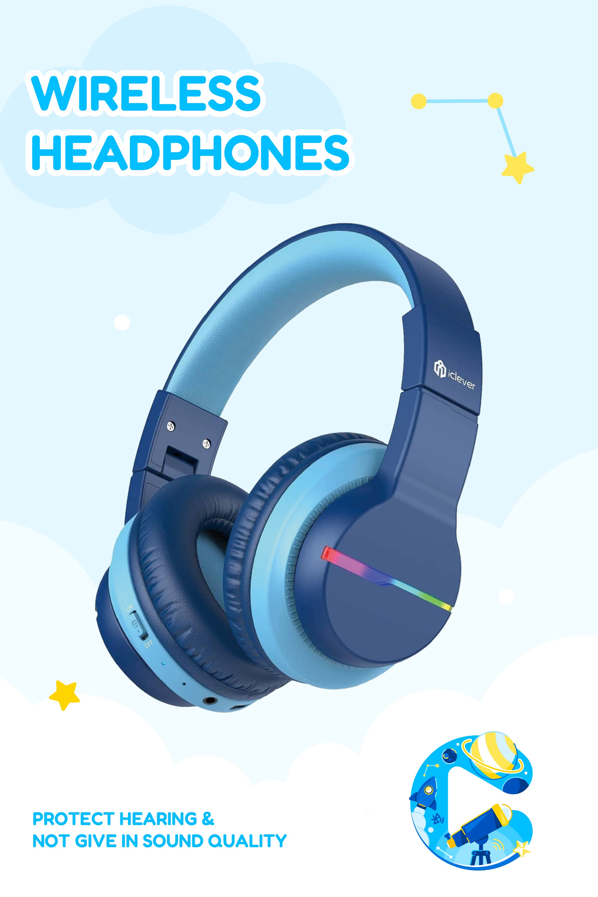 iClever Kids Headphones – iClever.com