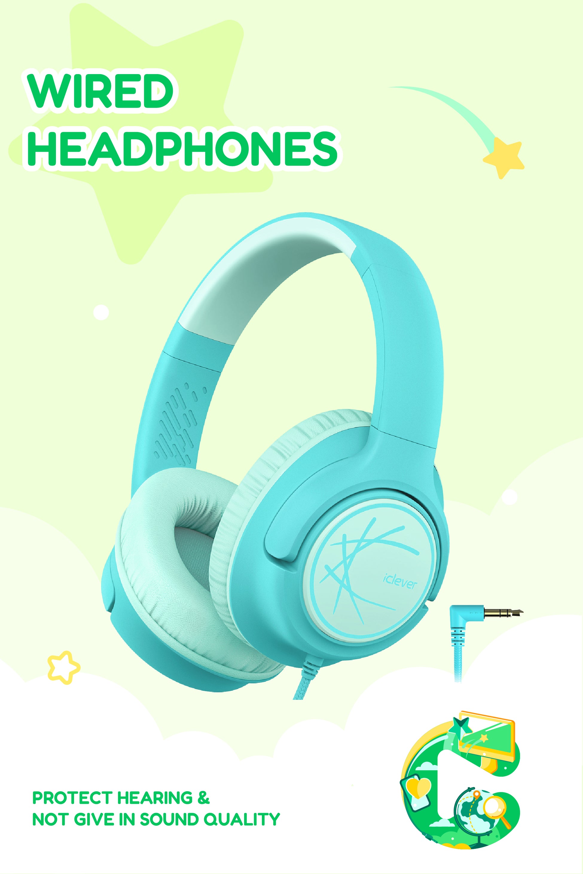 iClever Kids Headphones – iClever.com